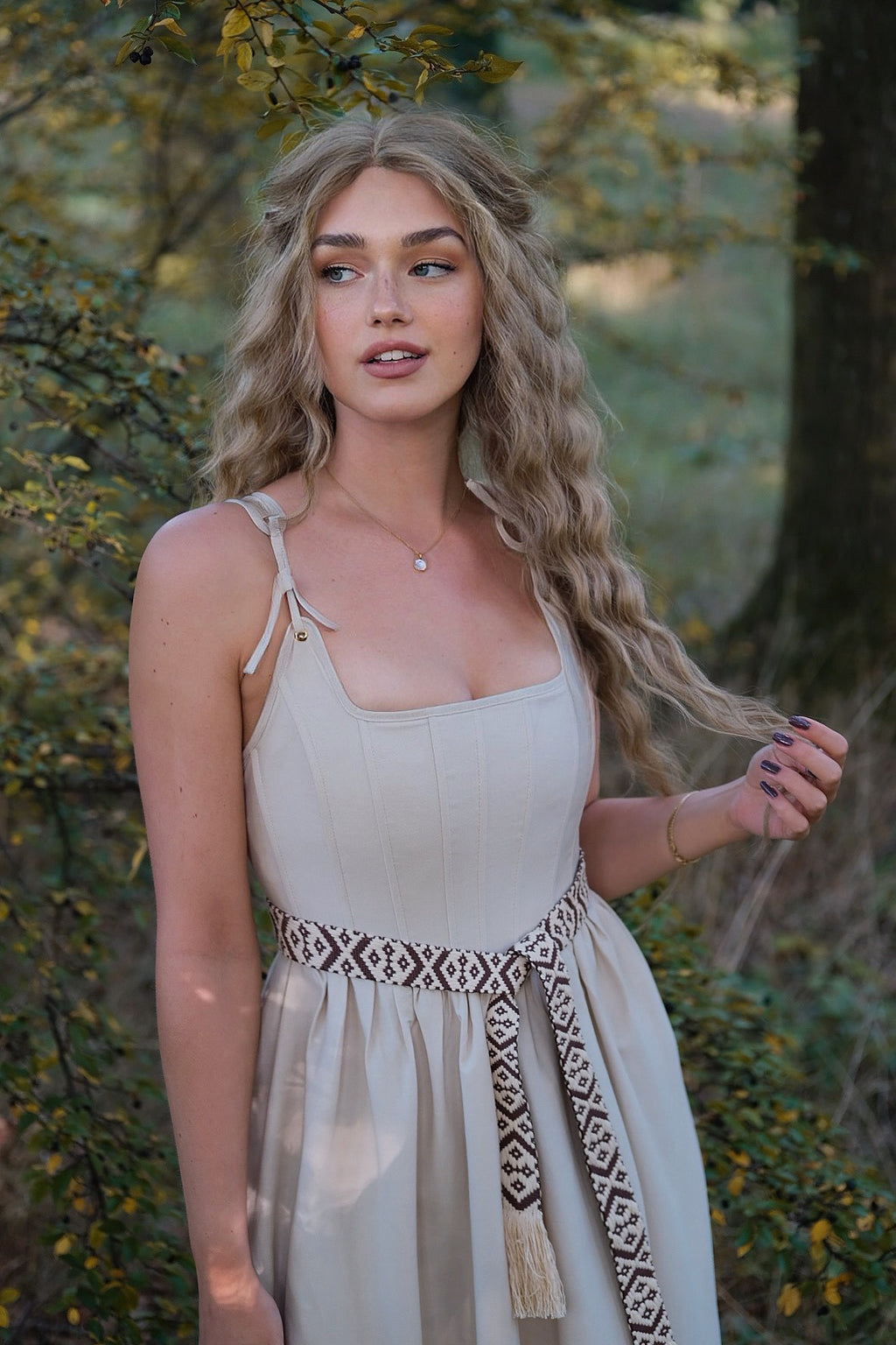 Fawn Dress - Porcelain – CottagecoreWear